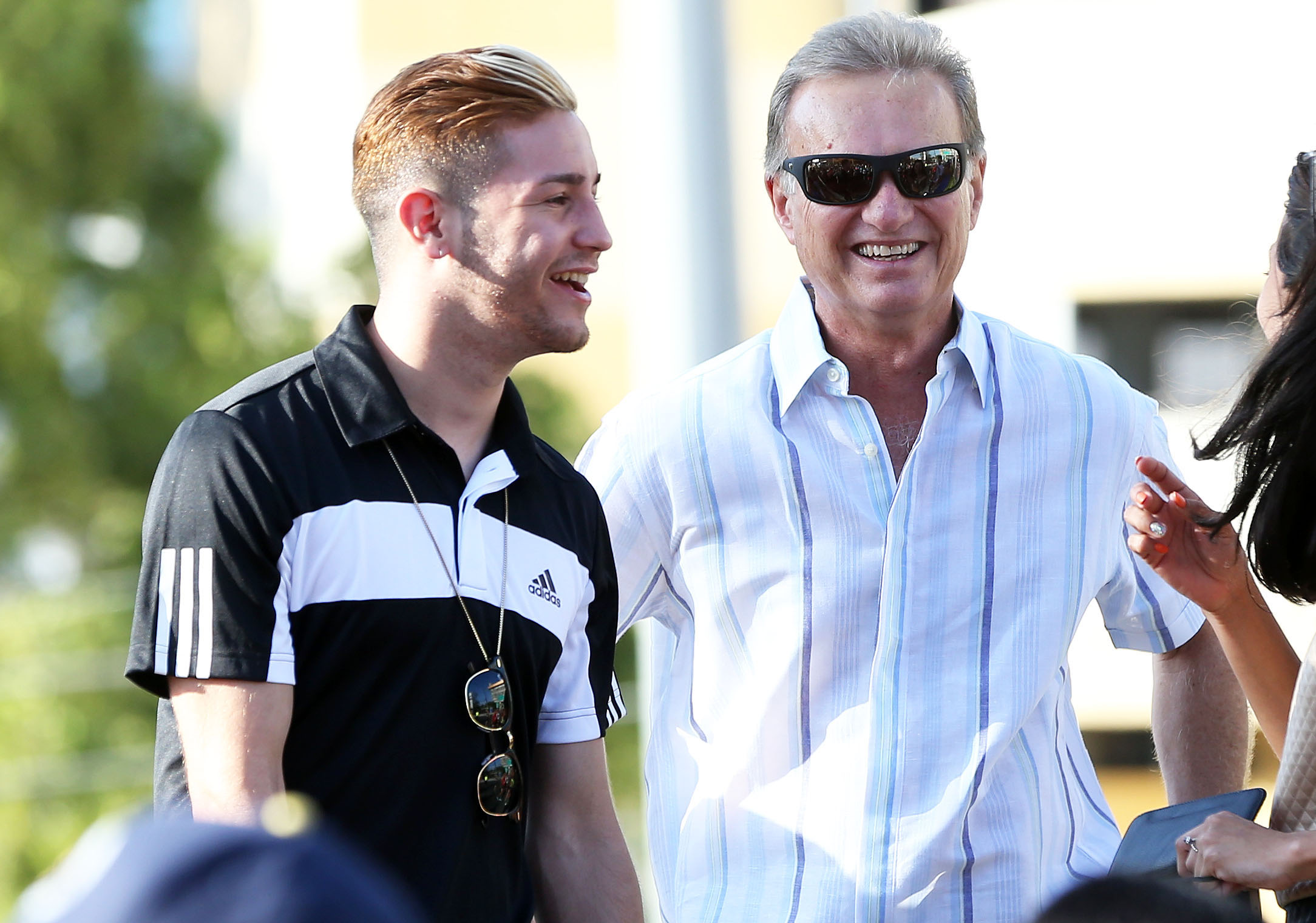Jayvier Cintron, y el alcalde de Bayamon Ramon Luis Rivera momento ...