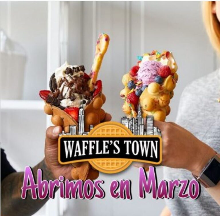 Llega Waffle’s Town a Bayamón – Ciudad de Bayamón