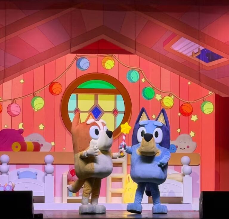 Bluey viene por primera vez en el Coliseo Rubén Rodríguez en Bayamón ...
