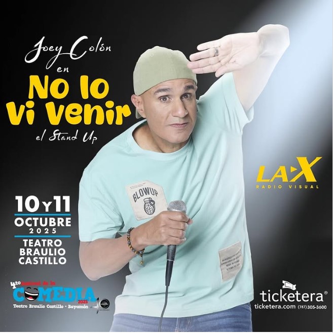 Joey Colón se vacilará sus altas y bajas en el show “No lo vi venir” – Ciudad de Bayamón