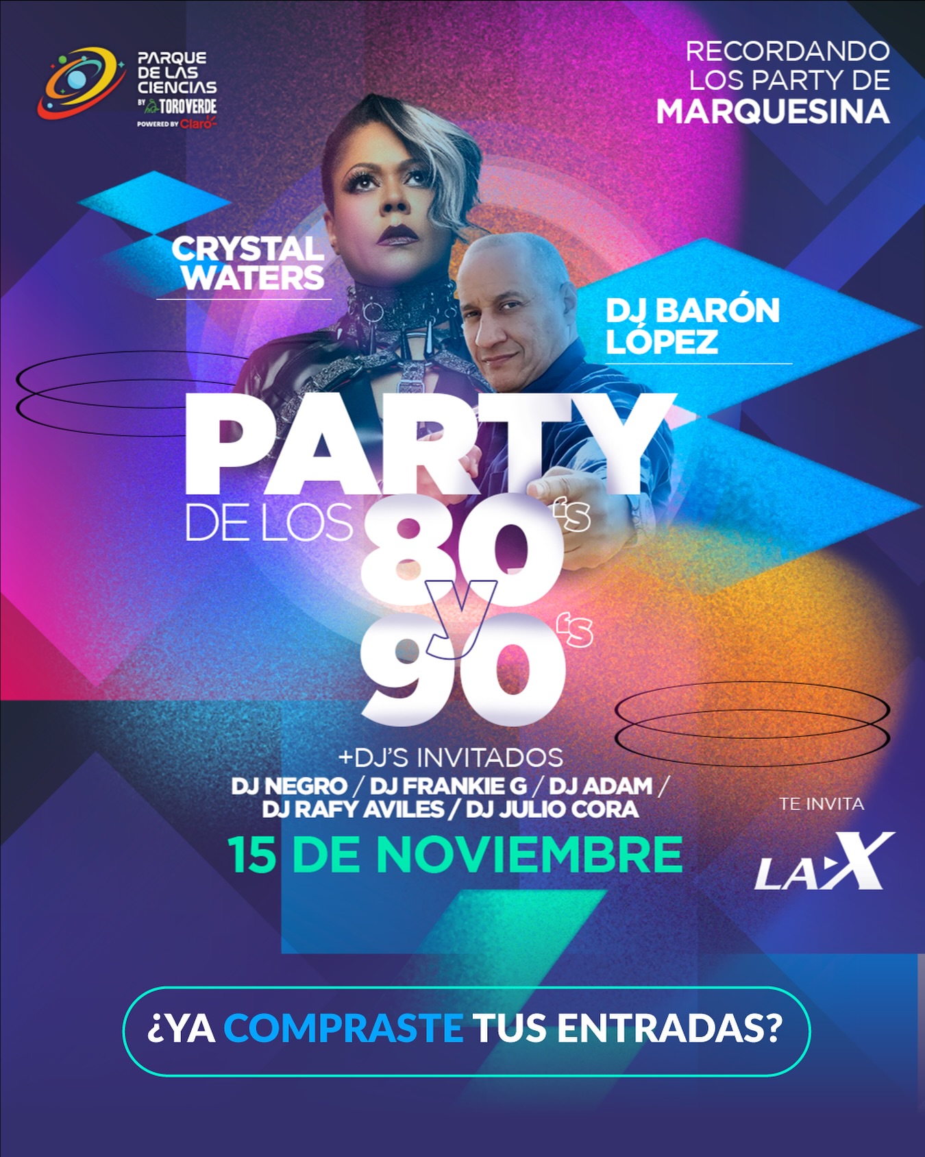 Party de los 80 y 90 – Ciudad de Bayamón