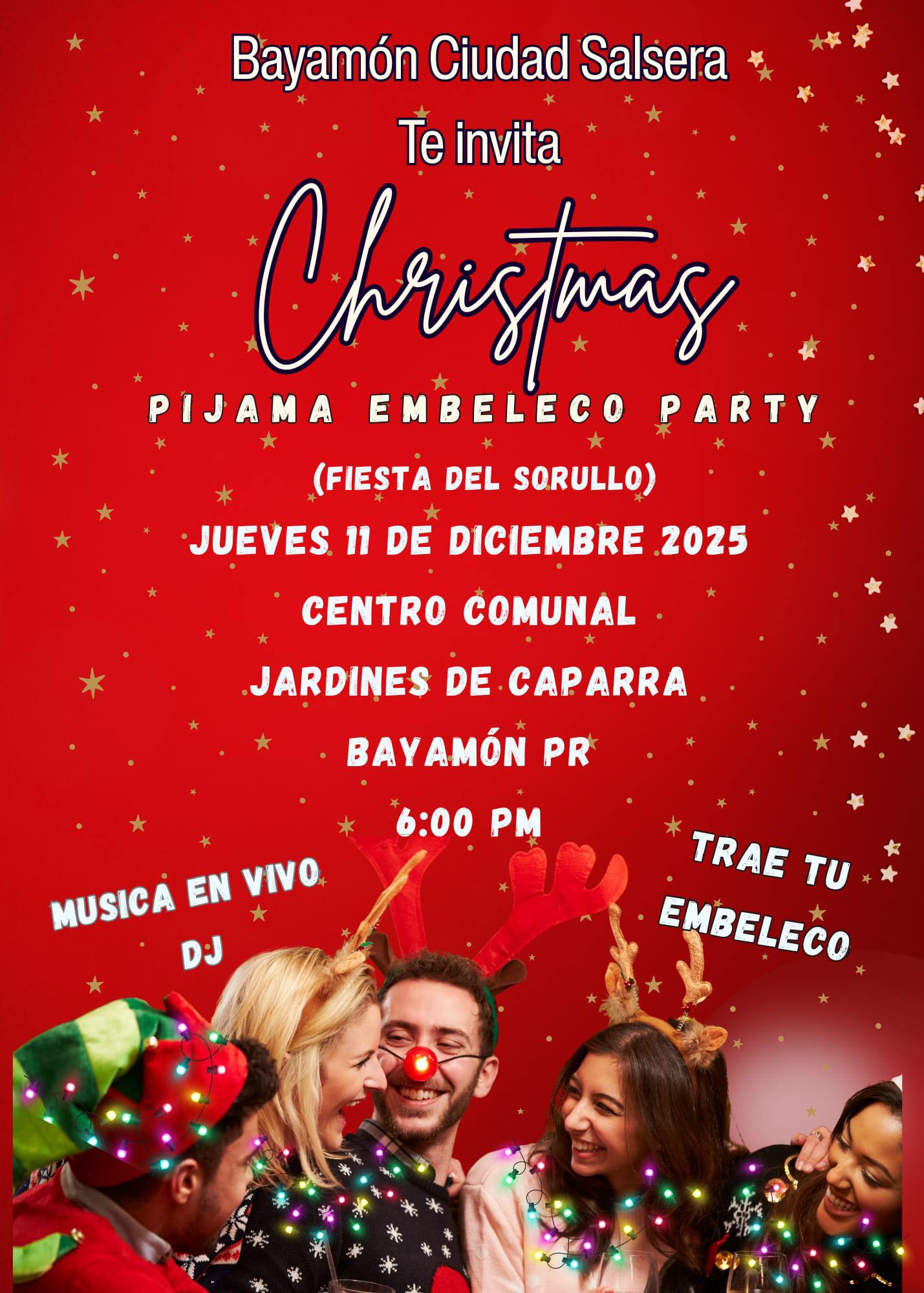 Christmas Pijama Embeleco Party – Ciudad de Bayamón